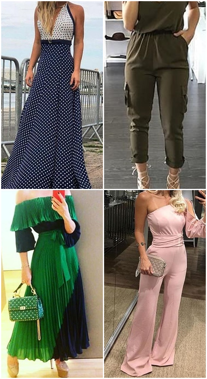 The Women Fashion Clothing Combinations