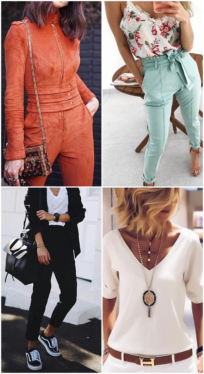 The Women Fashion Clothing Combinations