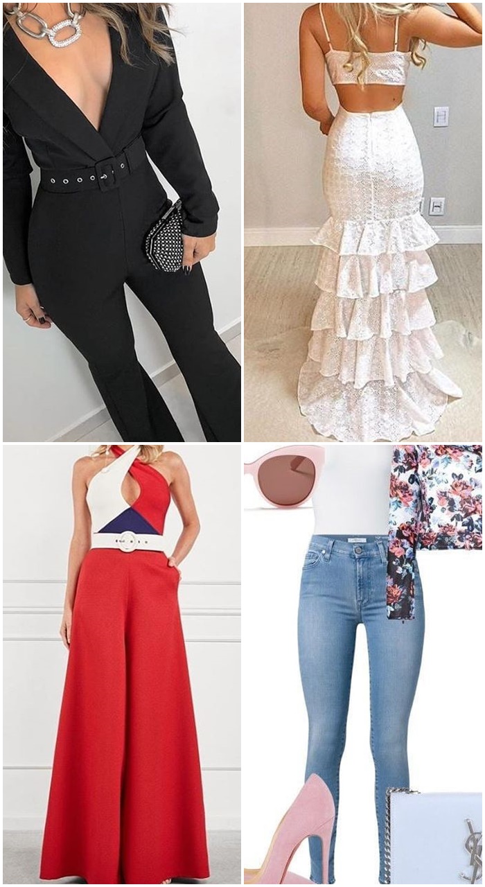 The Women Fashion Clothing Combinations