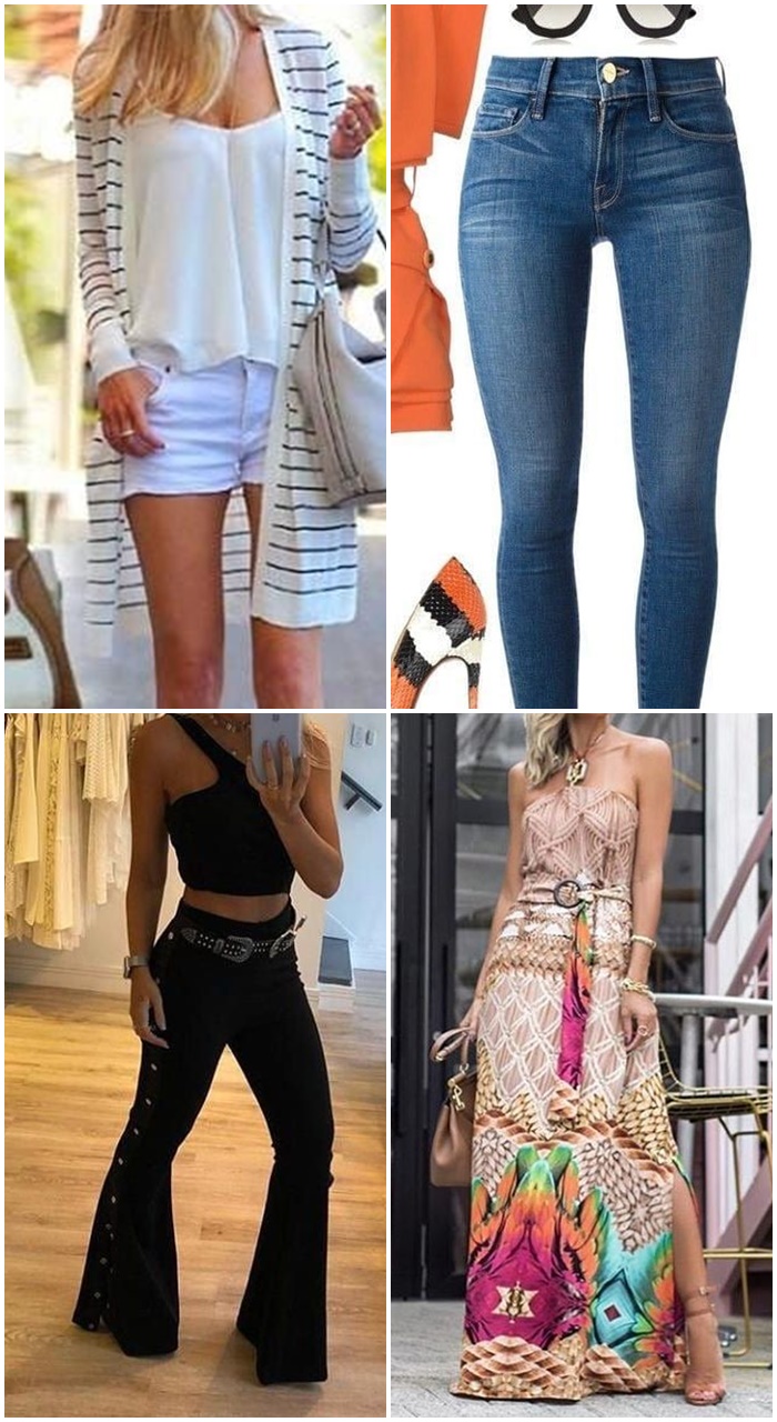 The Women Fashion Clothing Combinations