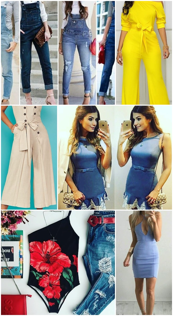 The Women Fashion Clothing Combinations