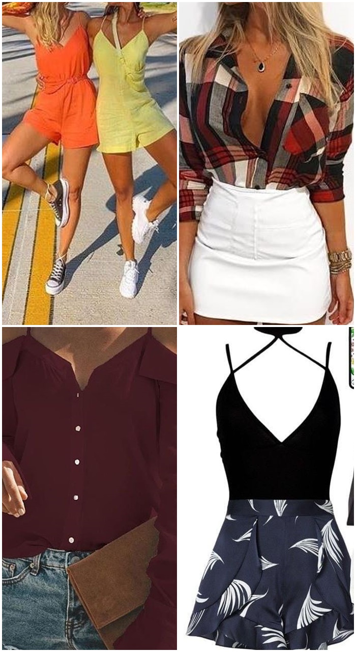 The Women Fashion Clothing Combinations