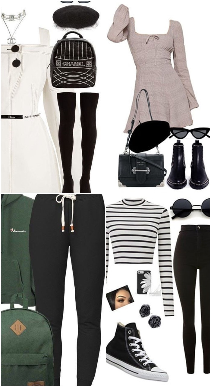 The Women Fashion Clothing Combinations