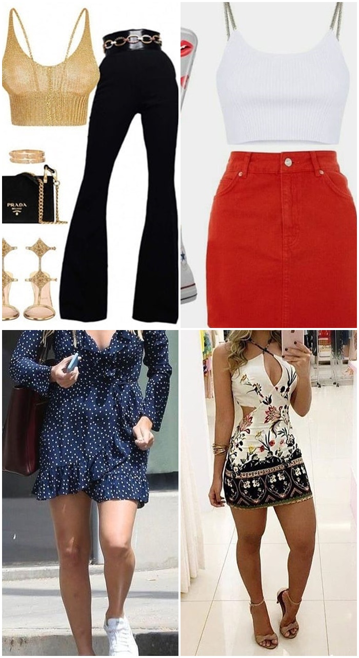 The Women Fashion Clothing Combinations