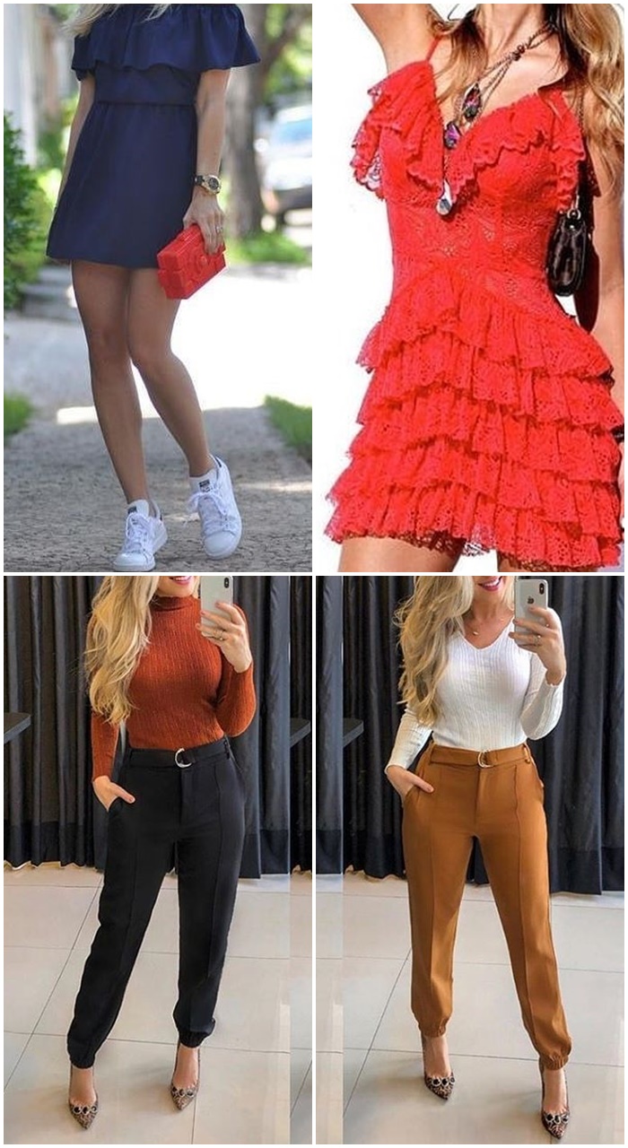 The Women Fashion Clothing Combinations