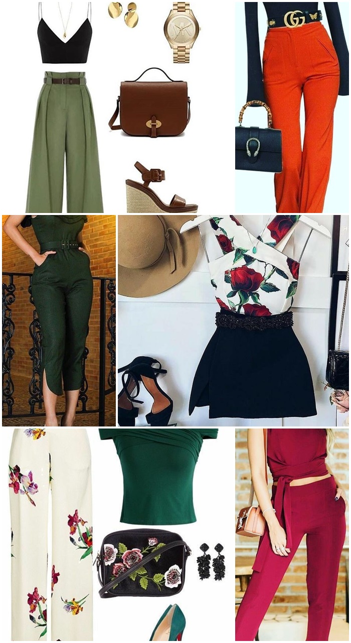 The Women Fashion Clothing Combinations