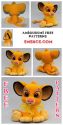 Amigurumi The Lion King Simba Free Crochet Pattern