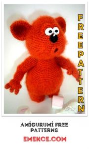 Amigurumi Lorax Teddy Bear Free Crochet Pattern