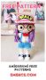 Amigurumi Arale Doll Free Crochet Pattern