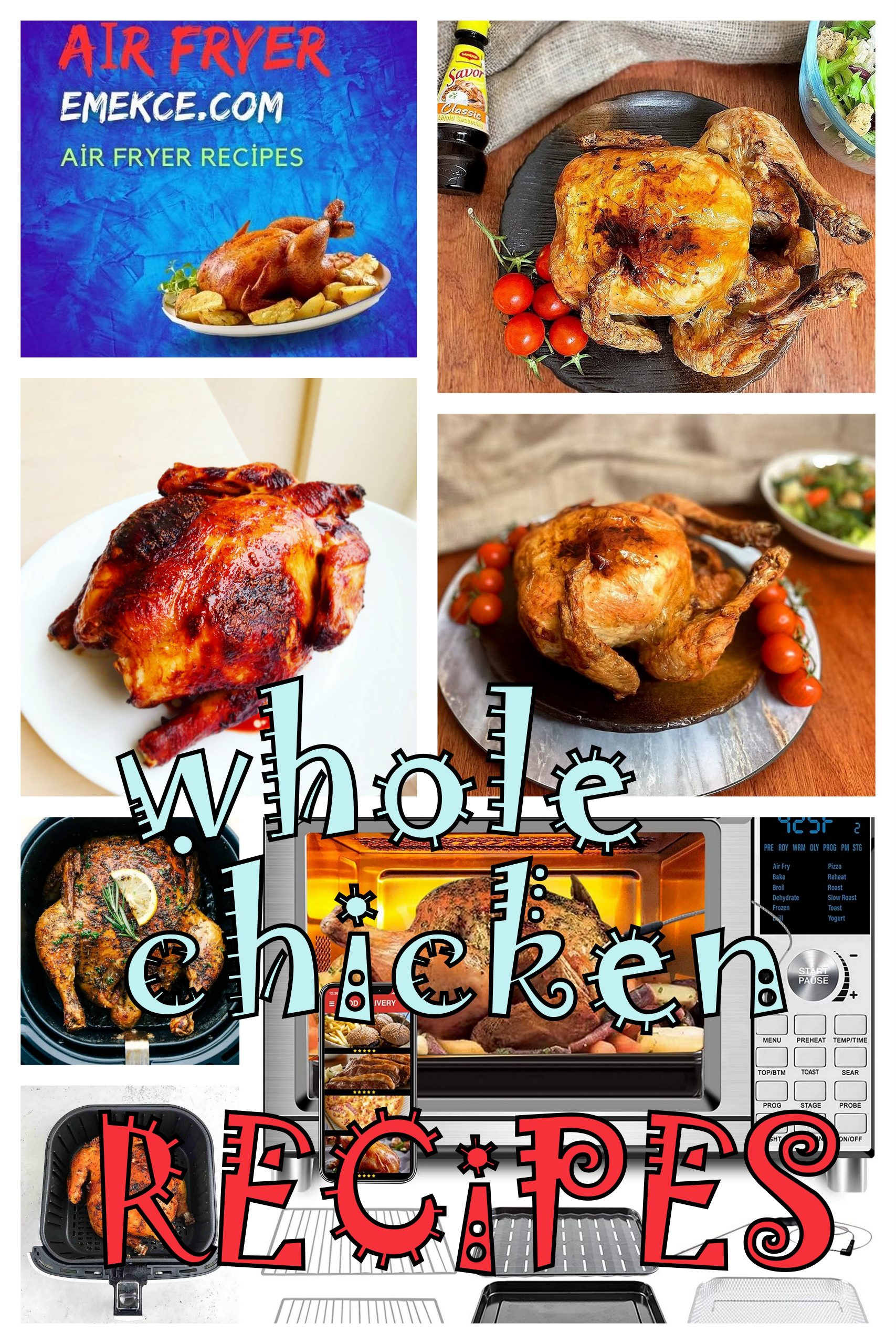 Air Fryer Whole Chicken Recipe - Easy and Delicious