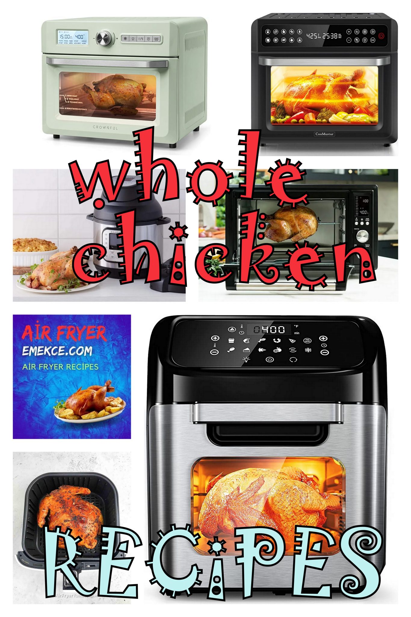 Air Fryer Whole Chicken Recipe - Easy and Delicious