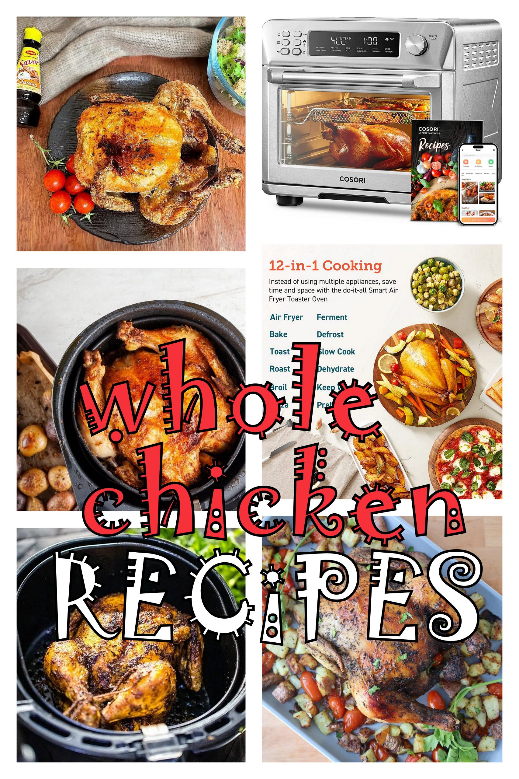 Air Fryer Whole Chicken Recipe - Easy and Delicious