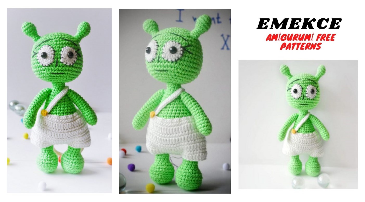 Amigurumi Alien Saveliy Free Crochet Pattern