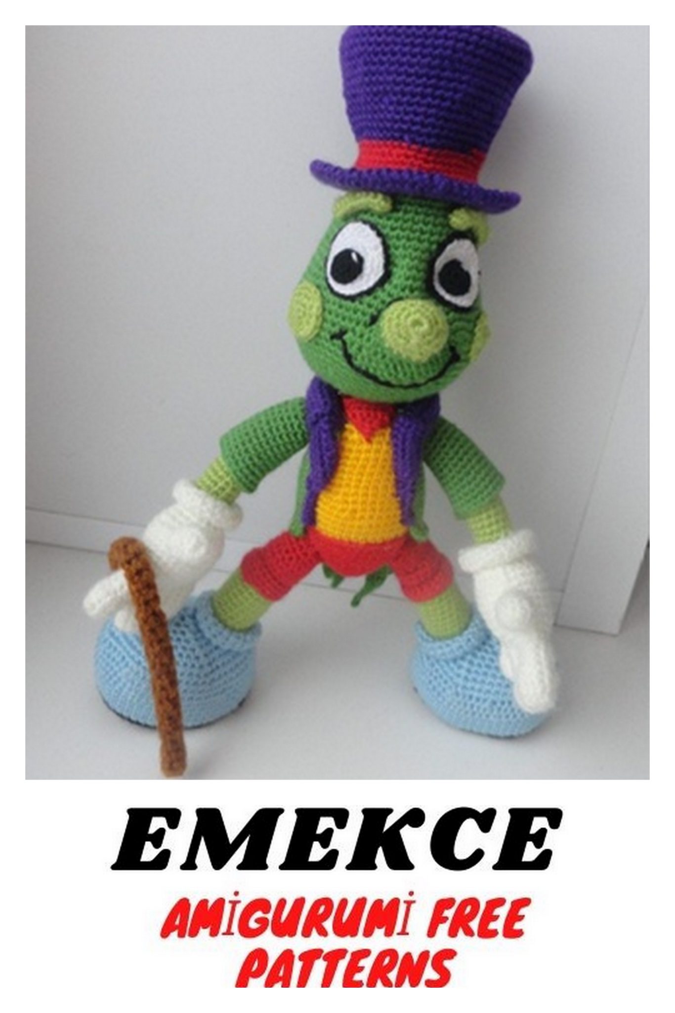 Amigurumi Cute Cicada Free Crochet Pattern