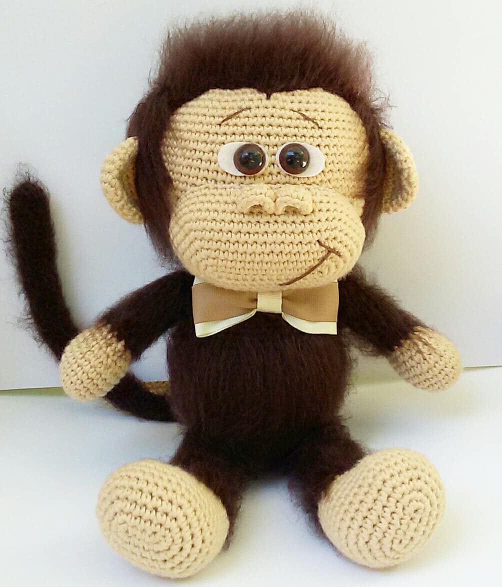 Amigurumi Cute Monkey Free Crochet Pattern