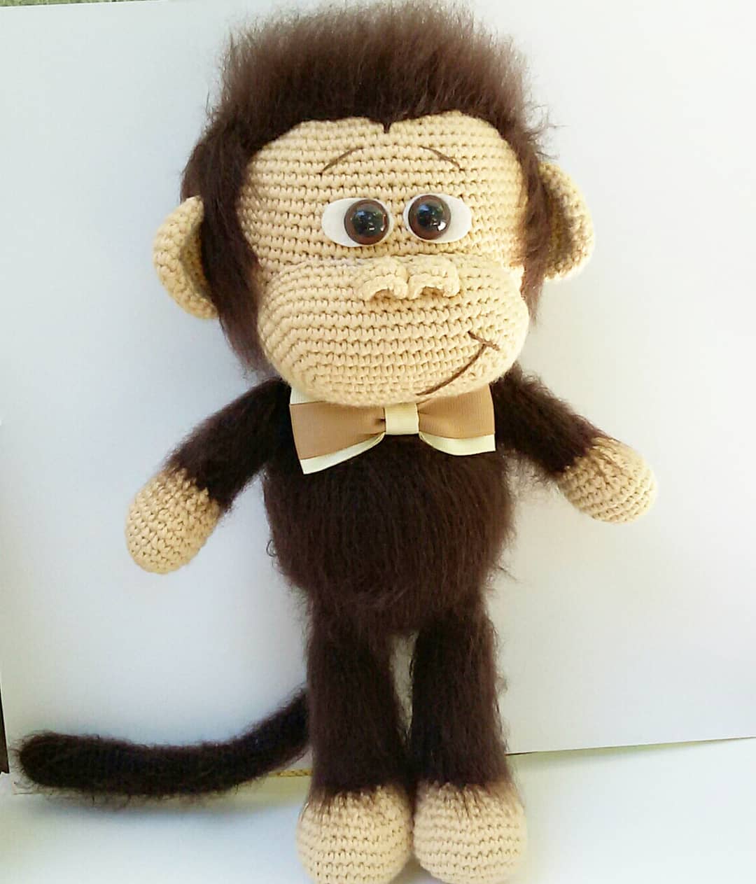 Amigurumi Cute Monkey Free Crochet Pattern