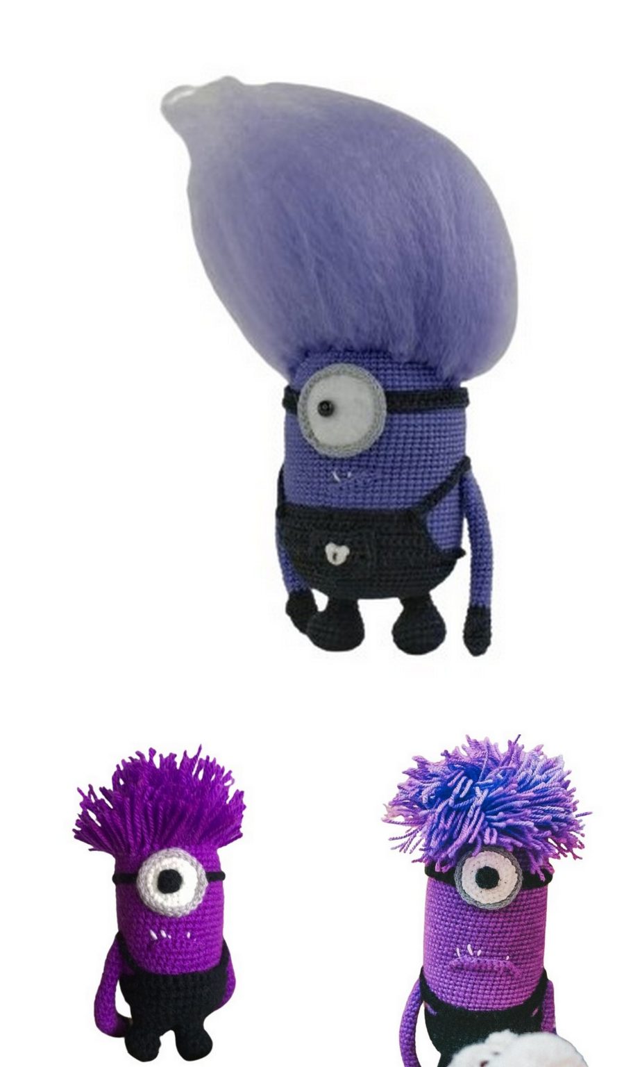 Adorable Purple Minion Amigurumi Free Pattern: Crochet Fun for Everyone!