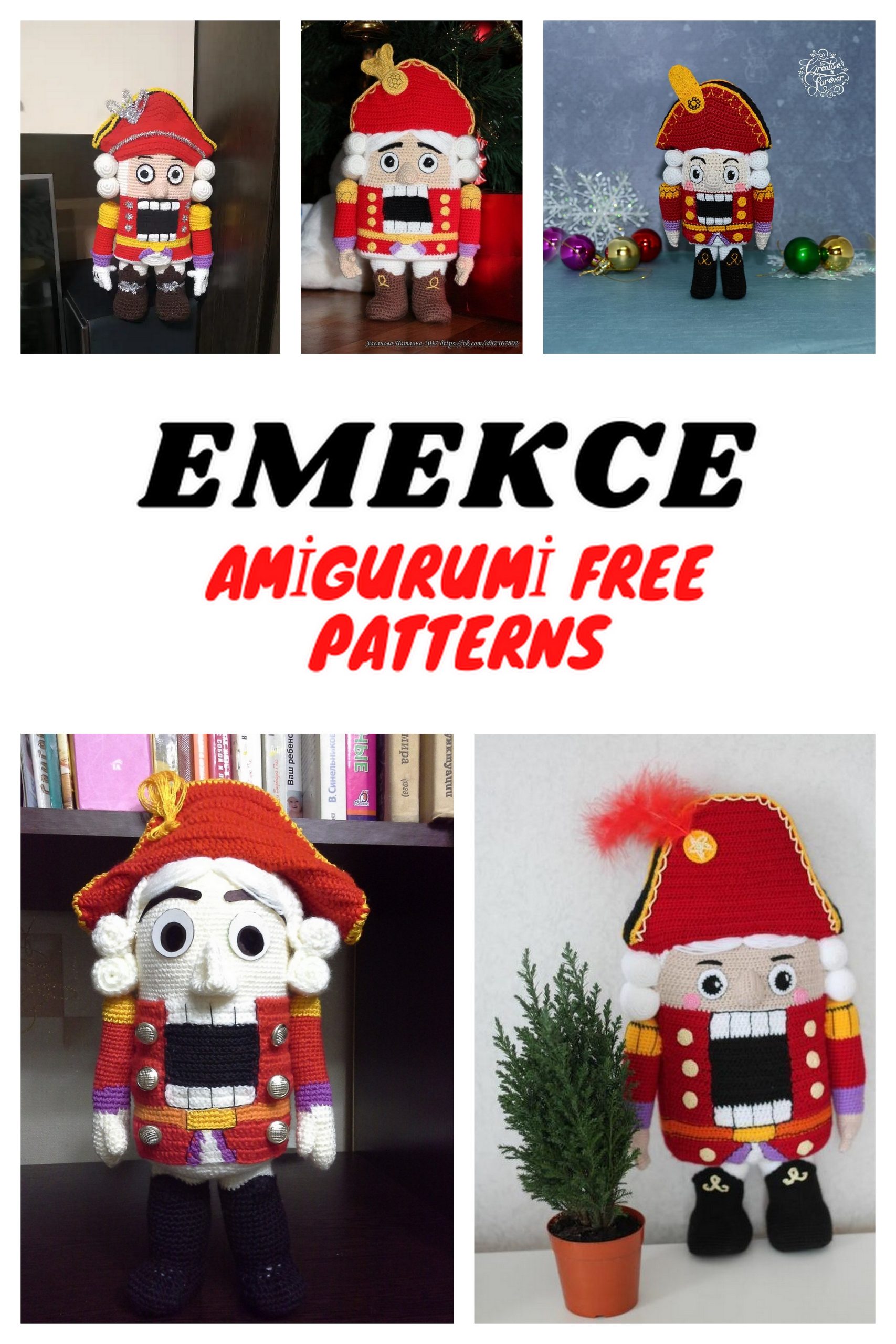 Amigurumi The Nutcracker Lead Soldier Free Crochet Pattern: Craft Your ...