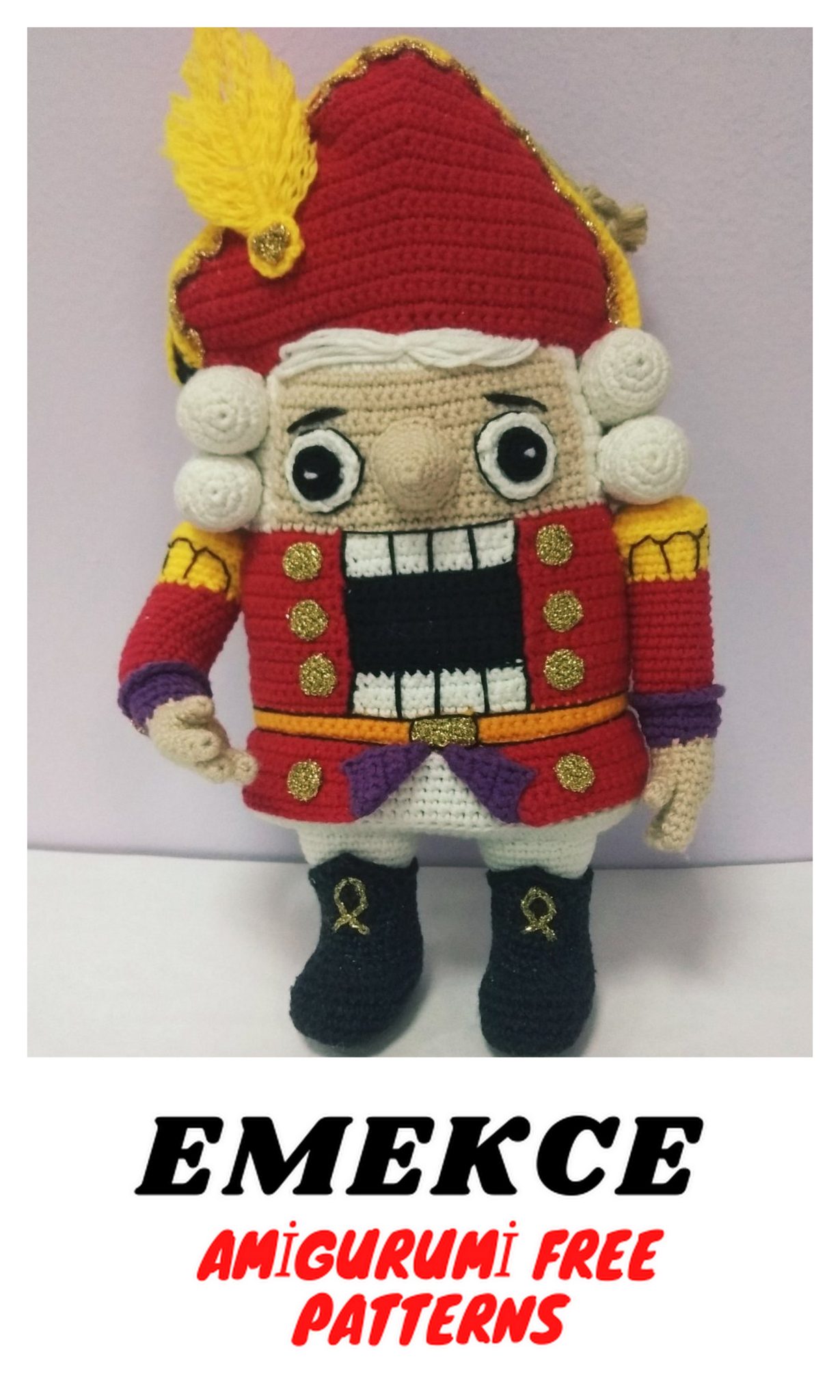 Amigurumi The Nutcracker Lead Soldier Free Crochet Pattern: Craft Your ...