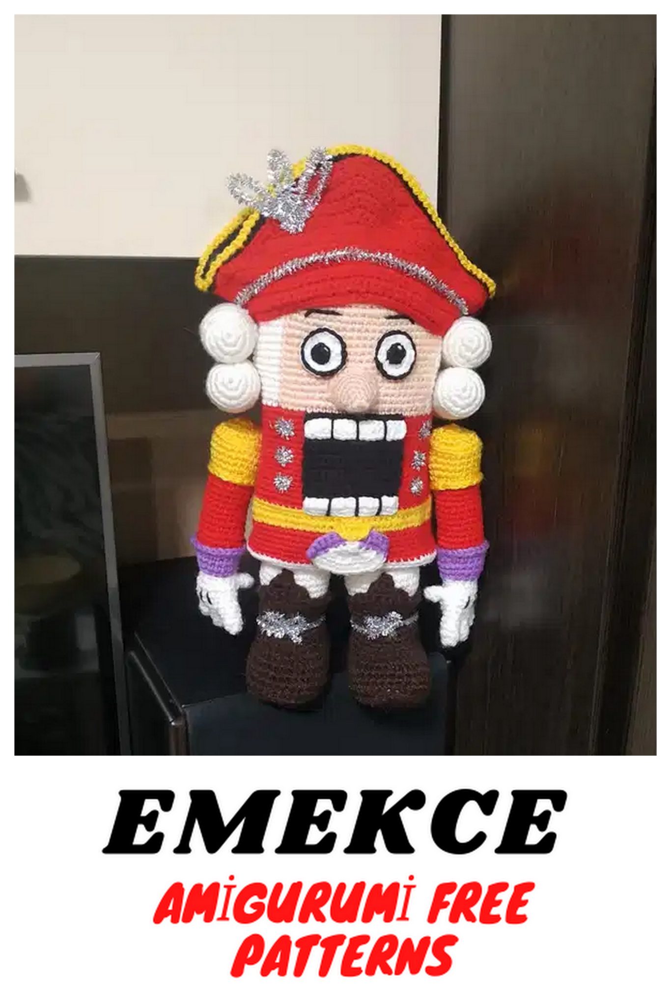 Amigurumi The Nutcracker Lead Soldier Free Crochet Pattern: Craft Your ...