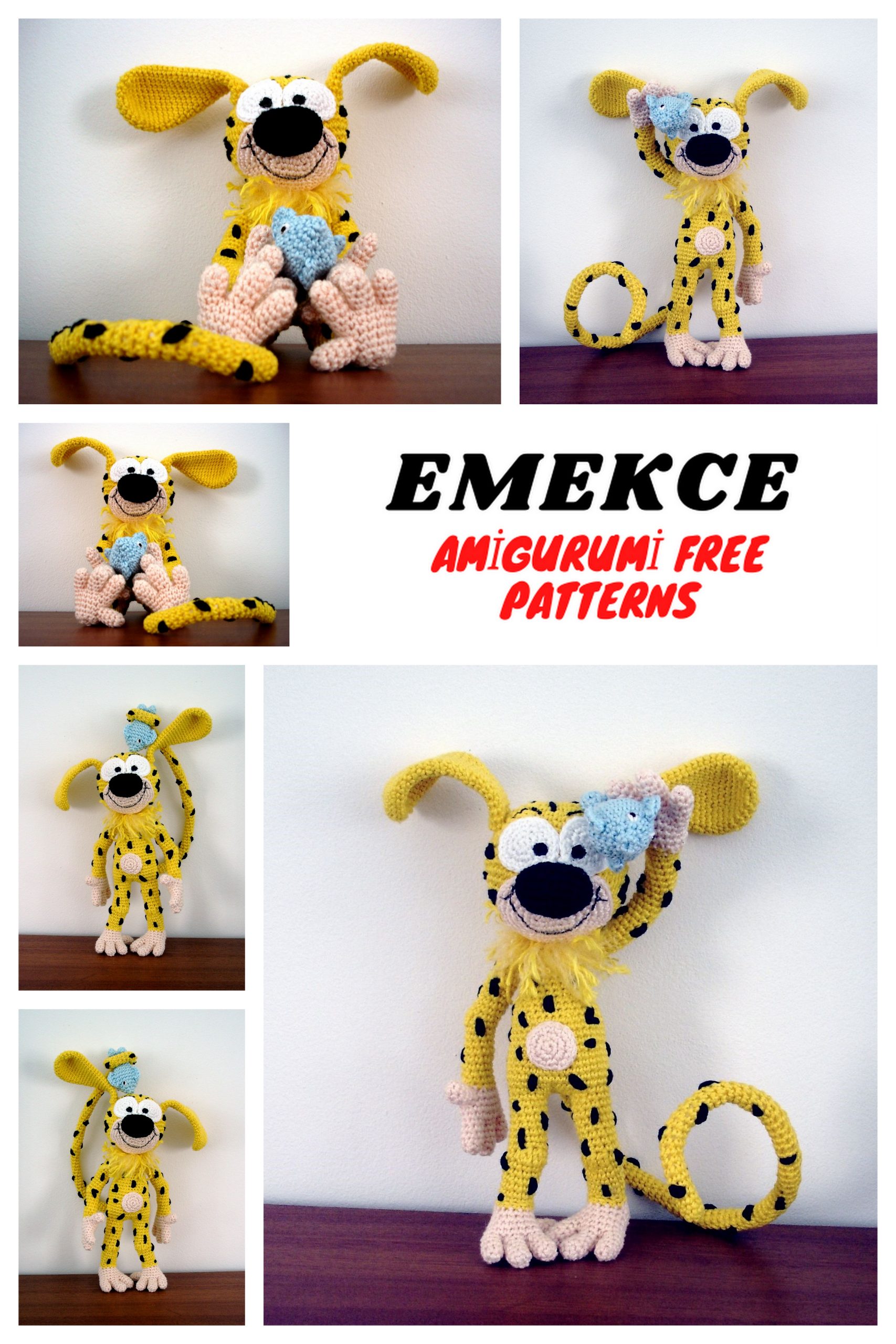 Free Marsupilami Amigurumi Crochet Pattern: Craft Your Adorable Jungle ...
