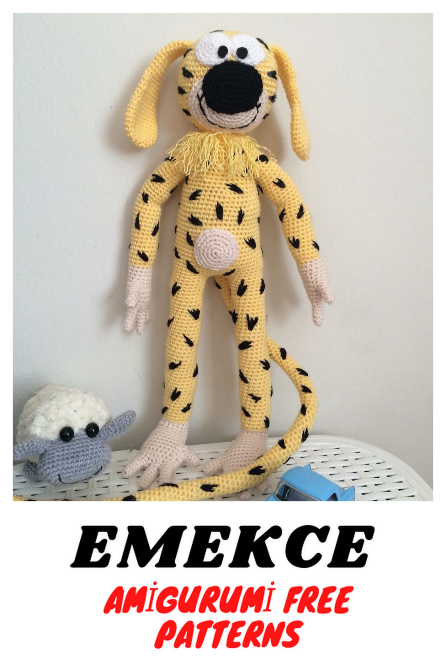 Free Marsupilami Amigurumi Crochet Pattern: Craft Your Adorable Jungle ...