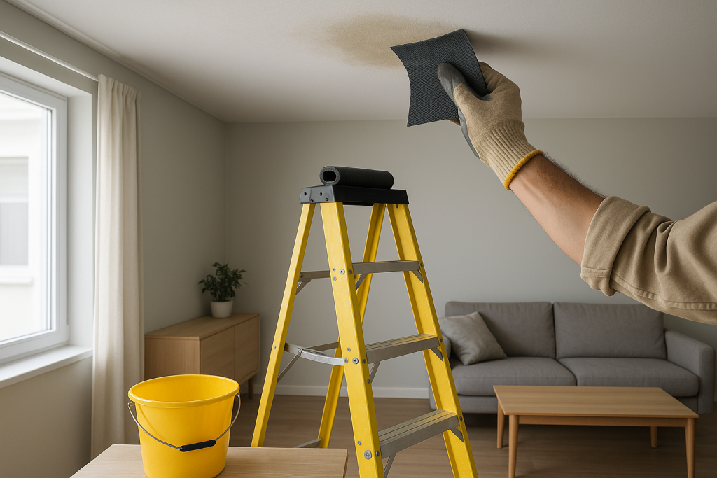 How to Fix Minor Roof Leaks Temporarily