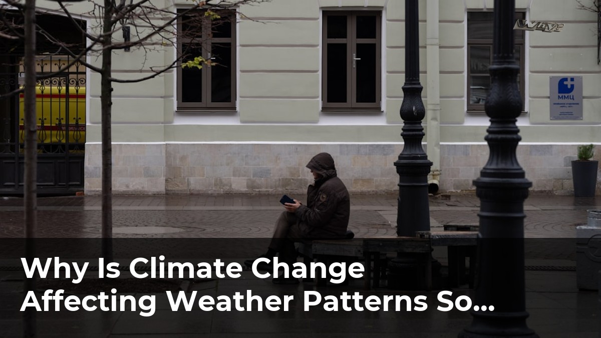 Why Is Climate Change Affecting Weather Patterns So Drastically?